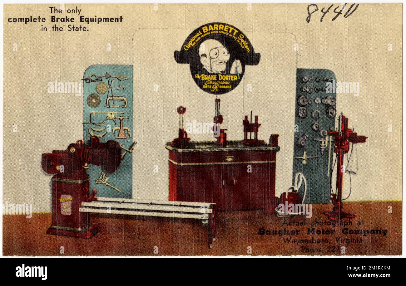 Baugher Motor Company, Waynesboro, Virginia , Tichnor Brothers ...