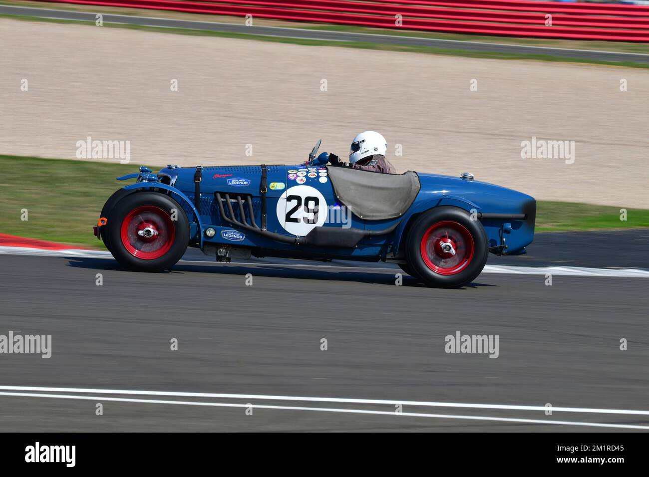 Richard Iliffe, Riley Kestrel Sports, MRL Pre-War Sports Cars ‘BRDC 500 ...