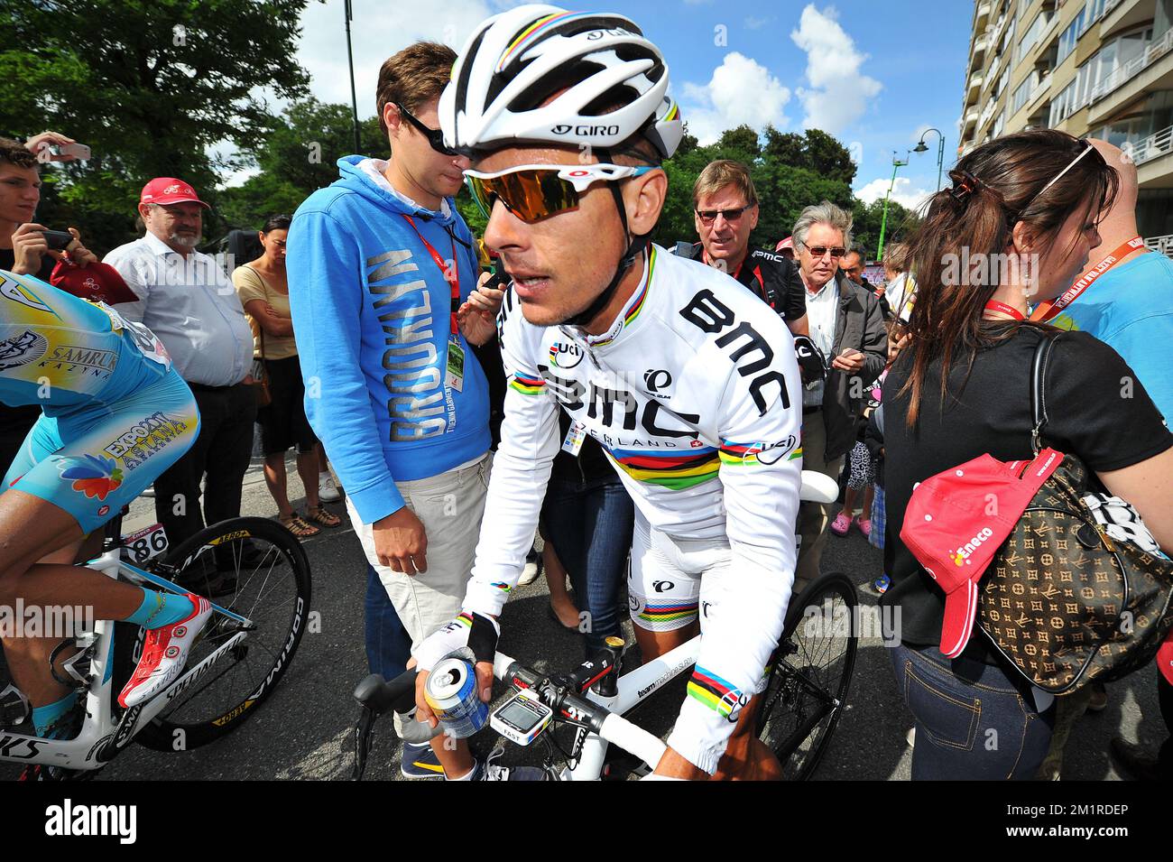Belgian Philippe Gilbert of BMC Racing Team pictured after the second ...