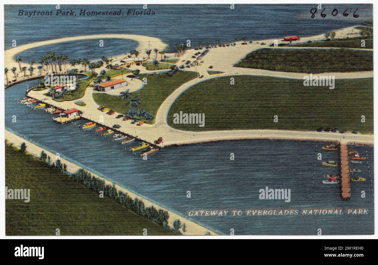 Bayfront Park, Homestead, Florida , Parks, Tichnor Brothers Collection ...