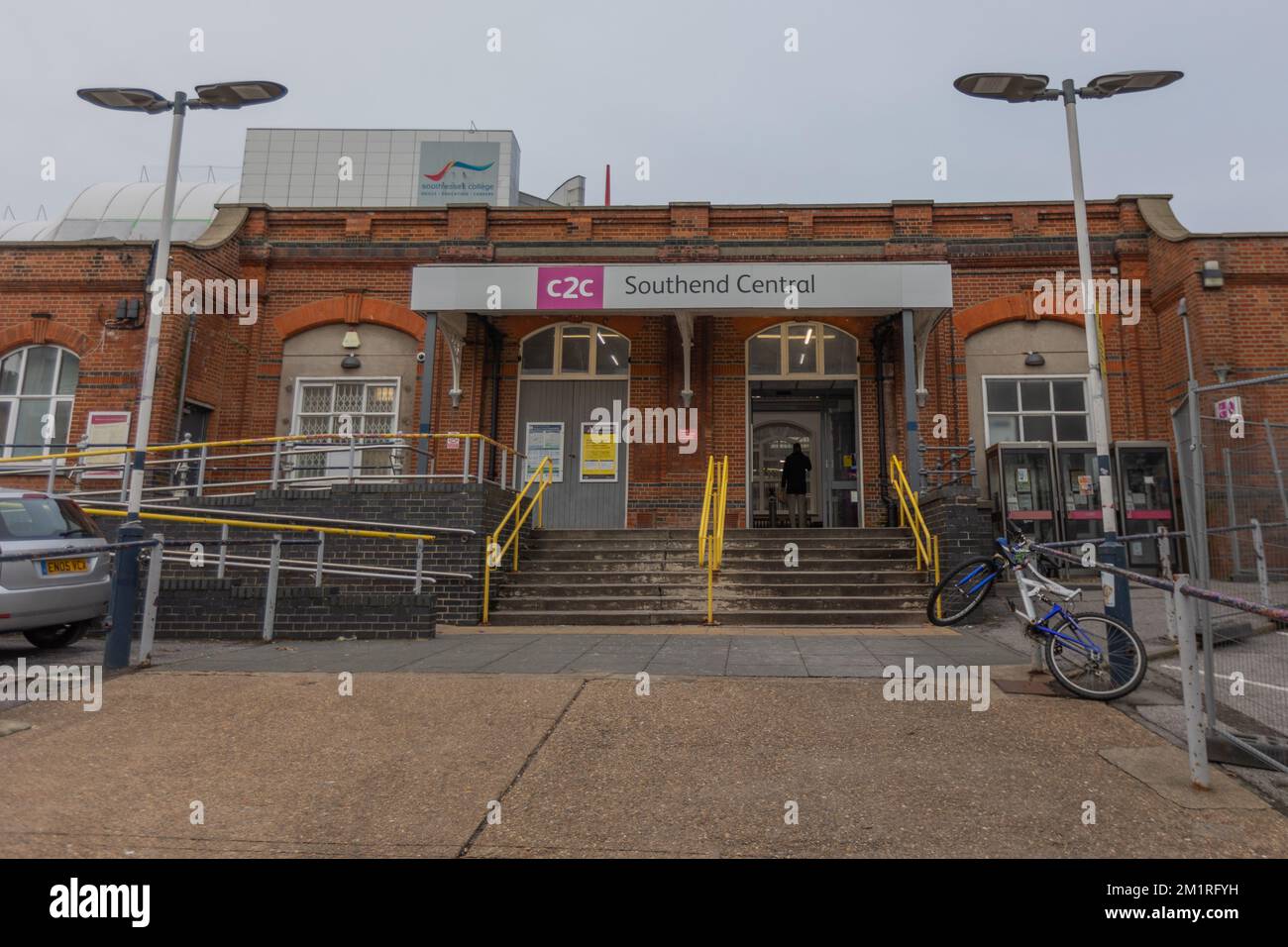 Southend on Sea, UK. 13th Dec, 2022. Southend Central railway station ...