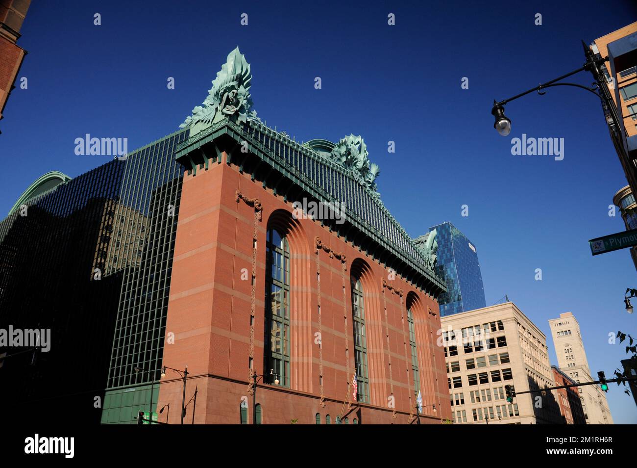 Harold Washington Library Center, Chicago, Illinois Stock Photo - Alamy