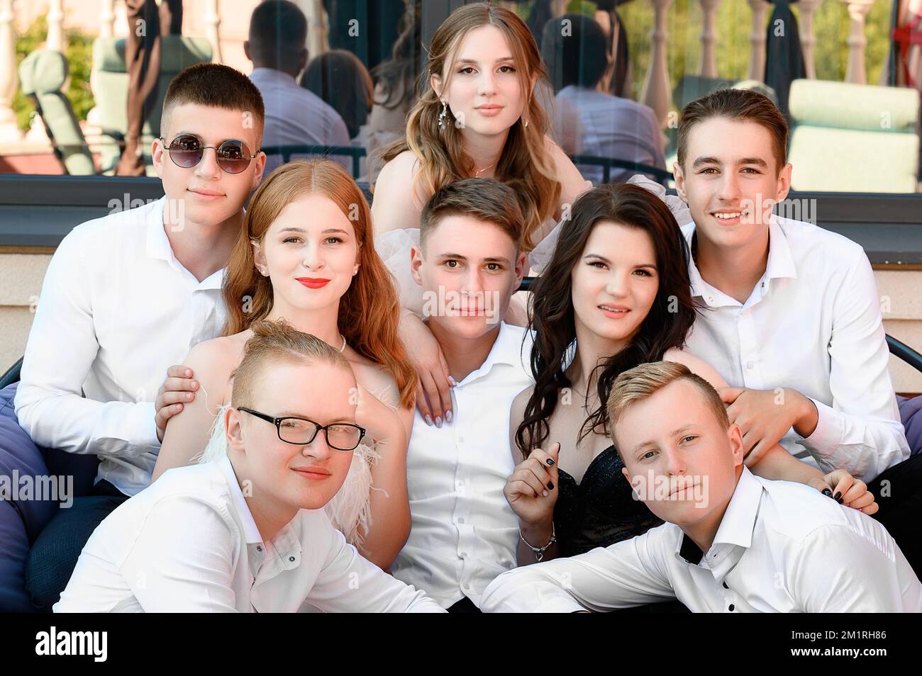 Teen fun in subway hi-res stock photography and images - Alamy