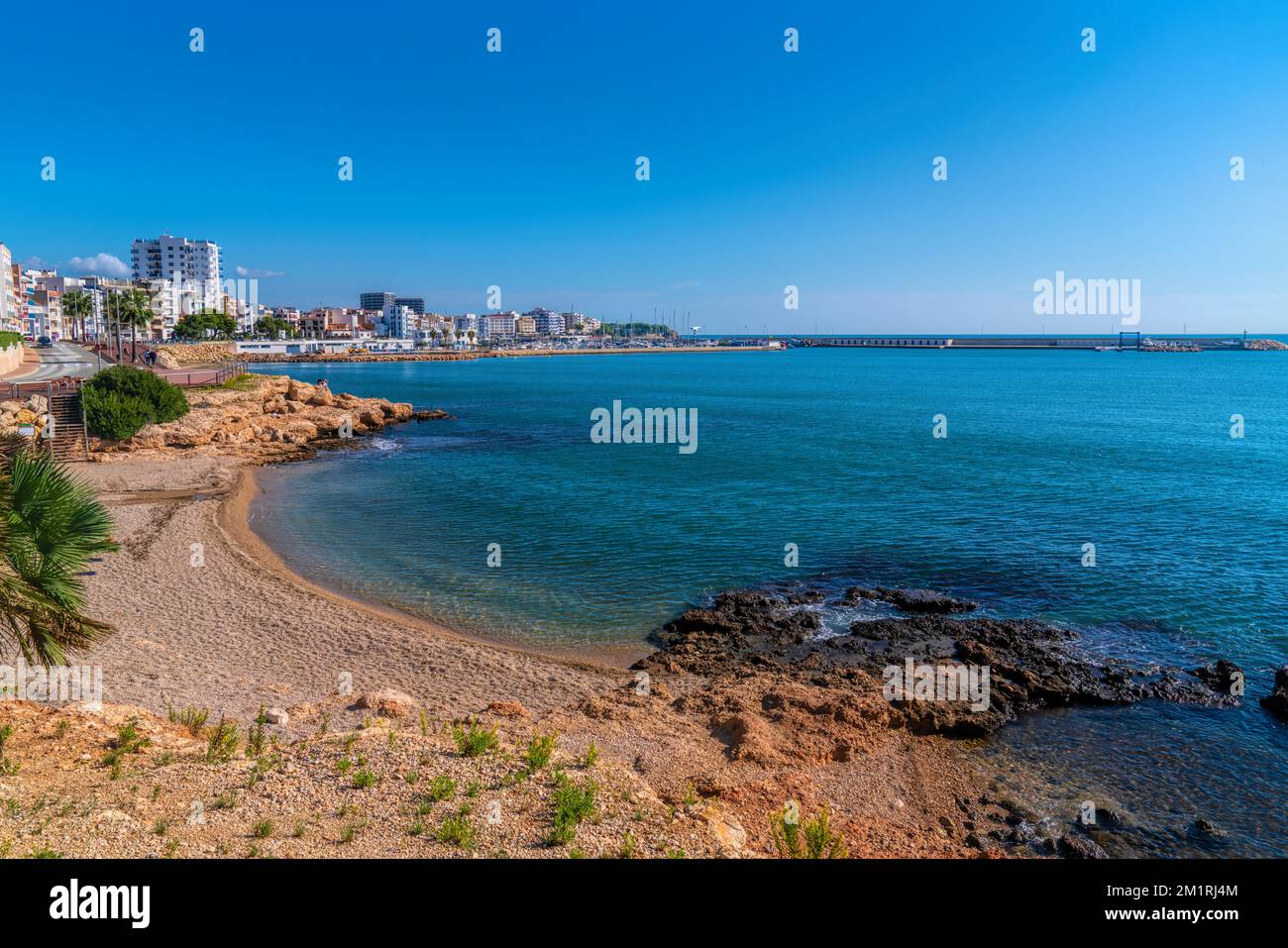 Platja Pinets beach L'Ampolla Spain one of beautiful beaches in the ...