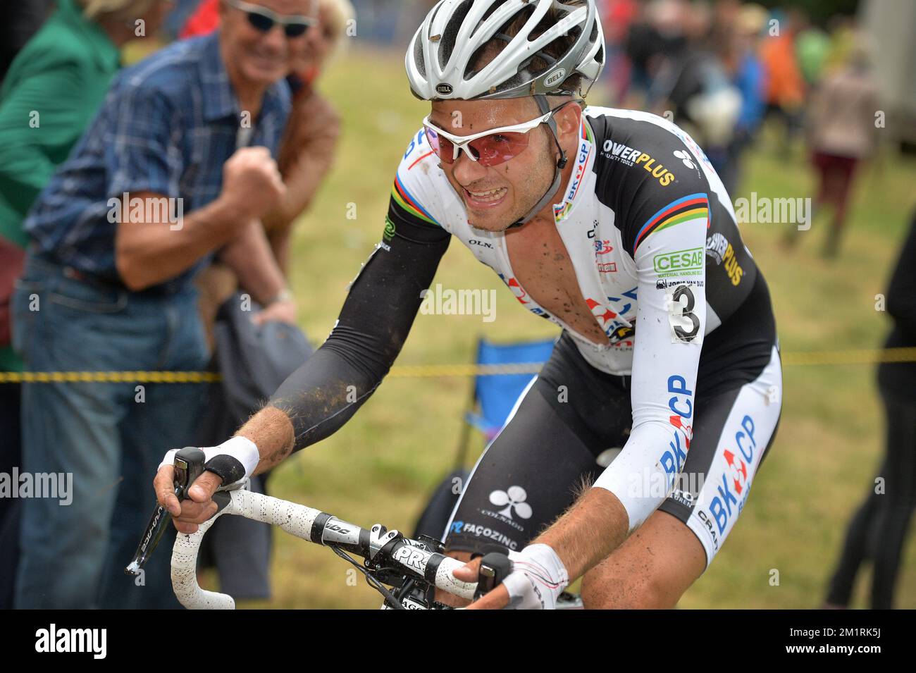 Belgian Niels Albert pictured in action during the Steenbergcross ...