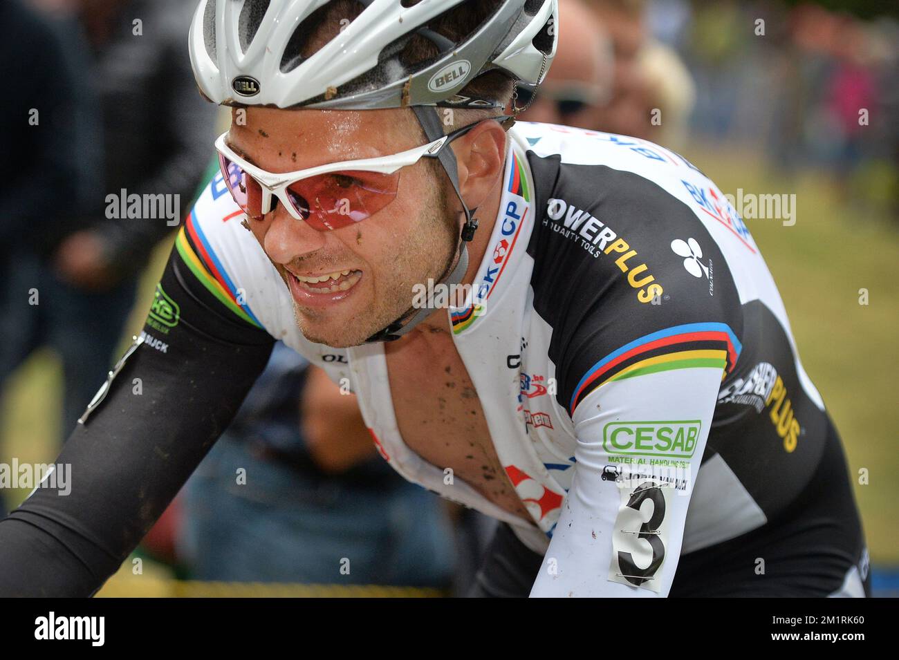 Belgian Niels Albert pictured in action during the Steenbergcross ...