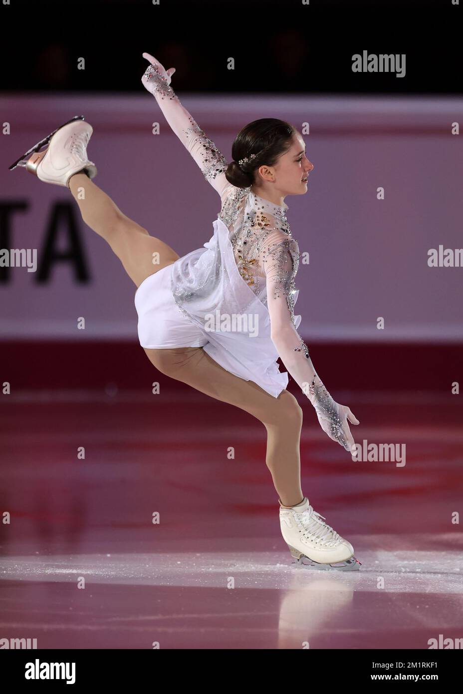 Turin, Italy, 11th December 2022. The Women's Silver Medalist Isabeau ...