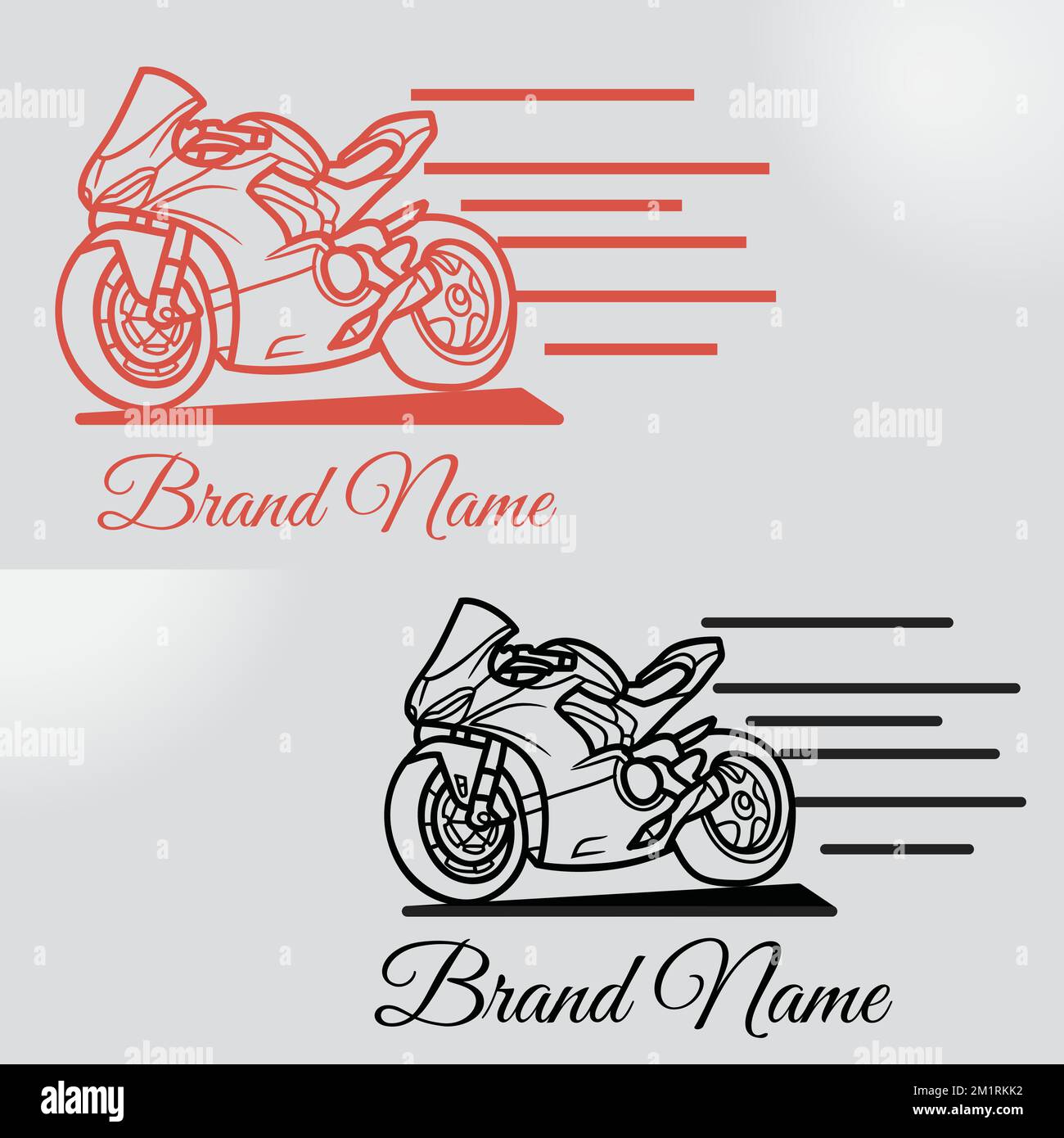 Professional motor bike racer Stock Vector Images - Alamy
