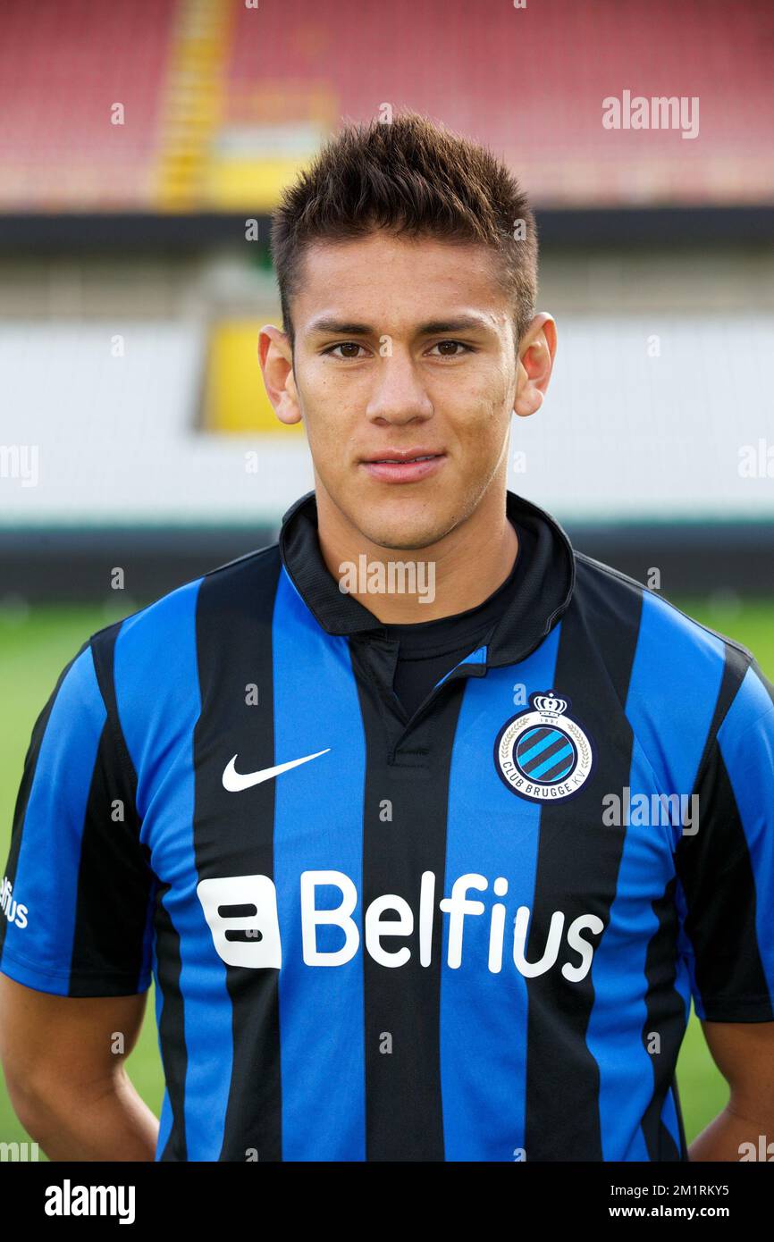Club's Oscar Duarte pictured during the season photo shoot of Belgian ...