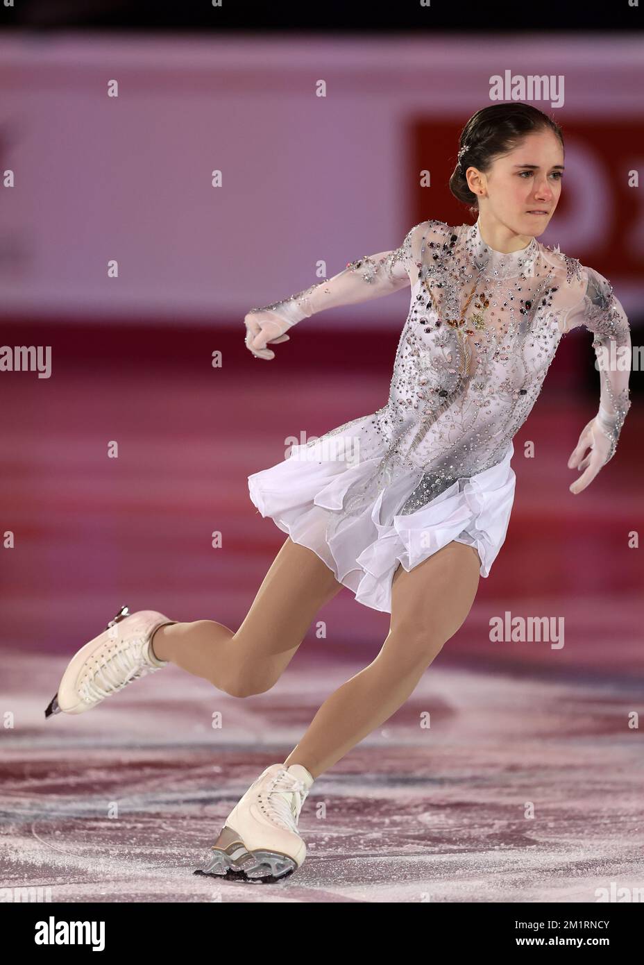 Turin, Italy, 11th December 2022. The Women's Silver Medalist Isabeau ...