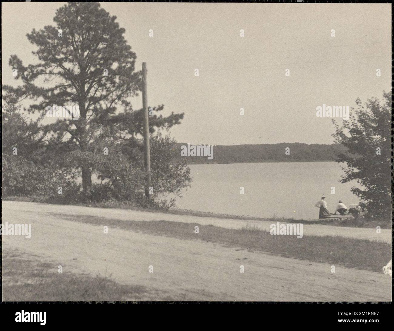 Beach Street and Gunhouse Street, Sharon MA ,. Sharon Public Library ...