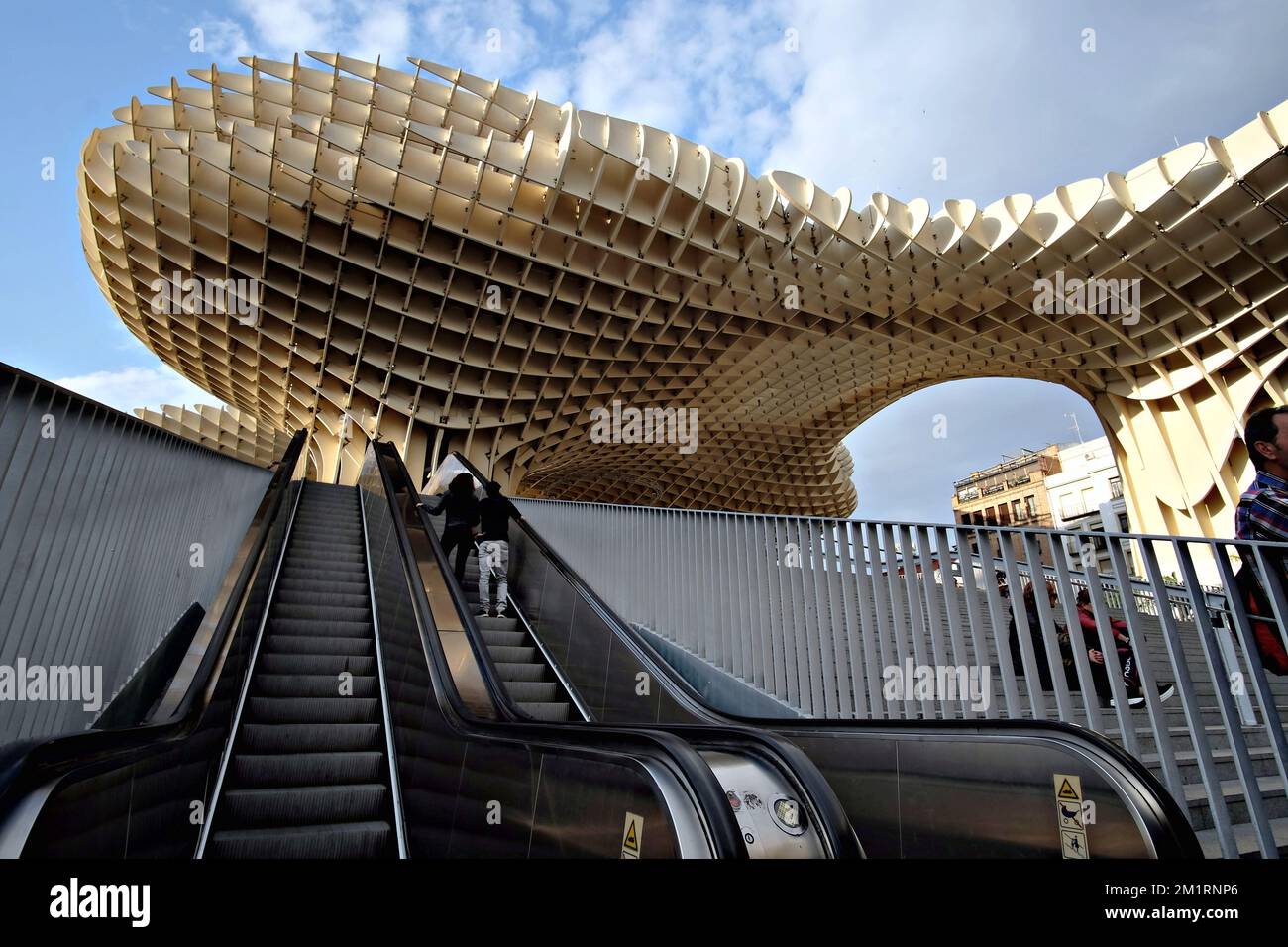 View of the Metropol Parasol in Sevilla Stock Photo - Alamy