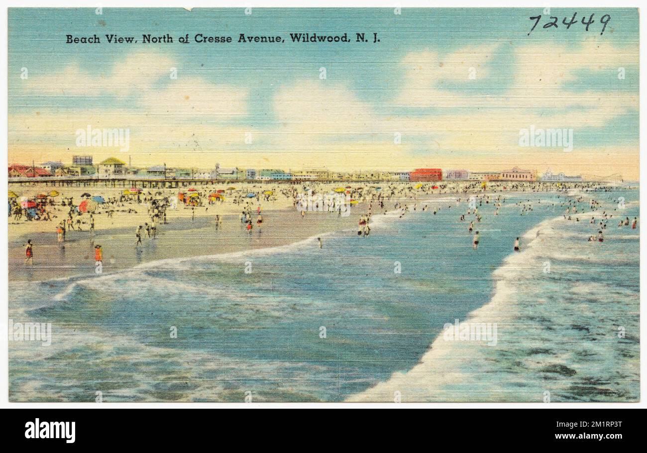 Wildwood new jersey beach Cut Out Stock Images & Pictures - Alamy