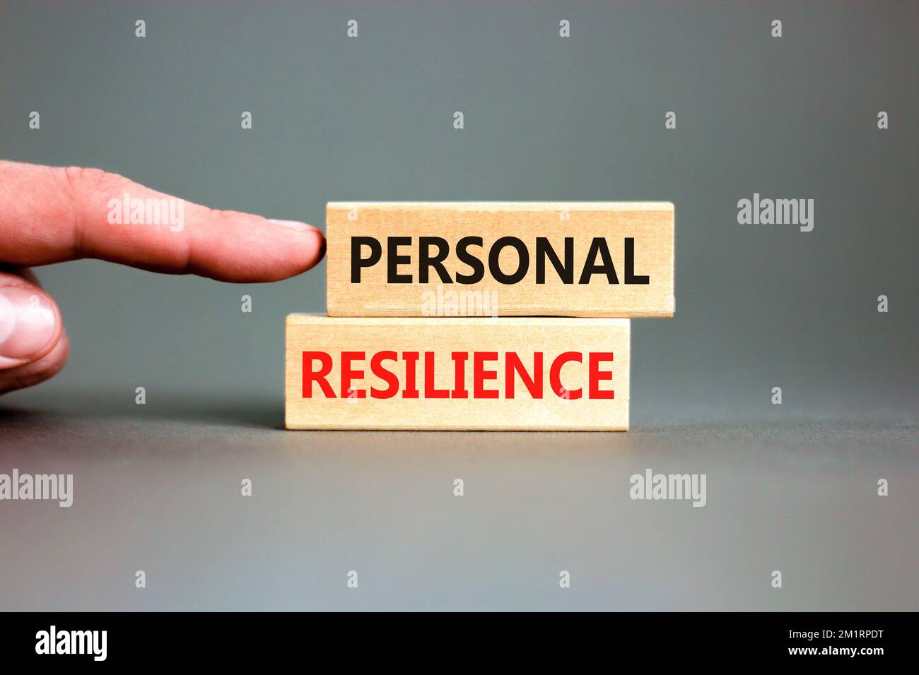 Personal resilience symbol. Concept word Personal resilience on wooden ...