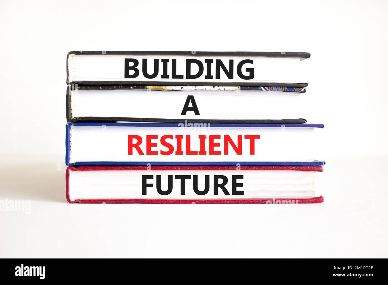 Building a resilient future symbol. Concept word Building a resilient ...