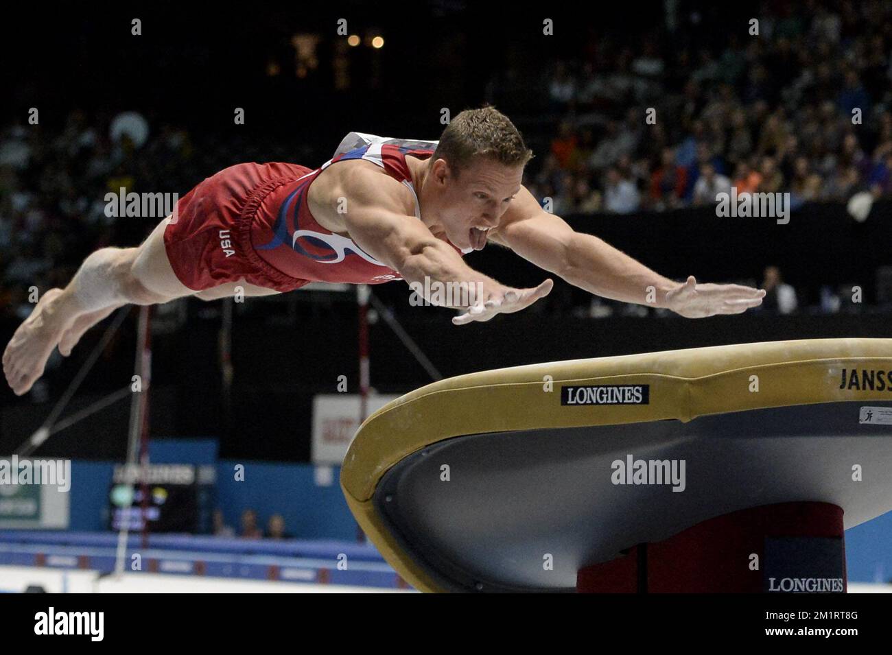 United States Jacob Dalton, winner of the silver medal pictured during ...