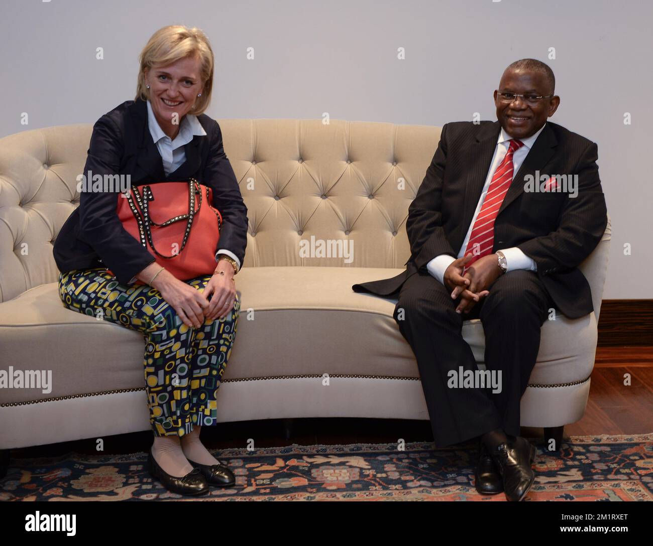 20131020 - LUANDA, ANGOLA : Princess Astrid and Angolan Foreign ...