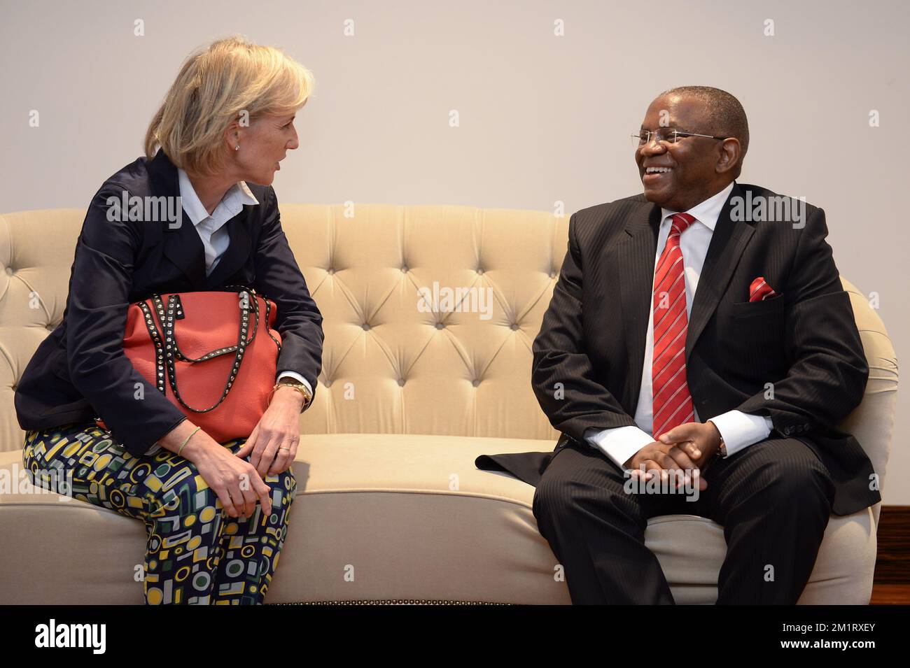 20131020 - LUANDA, ANGOLA : Princess Astrid and Angolan Foreign ...