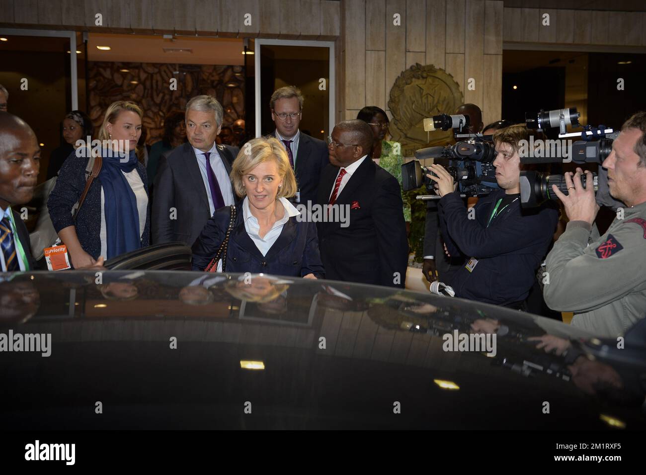 20131020 - LUANDA, ANGOLA : Princess Astrid (C), Angolan Foreign ...