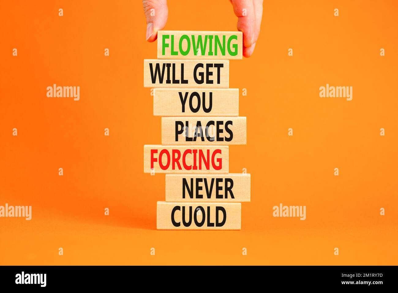 Flowing symbol. Concept words Flowing will get you places forcing never ...