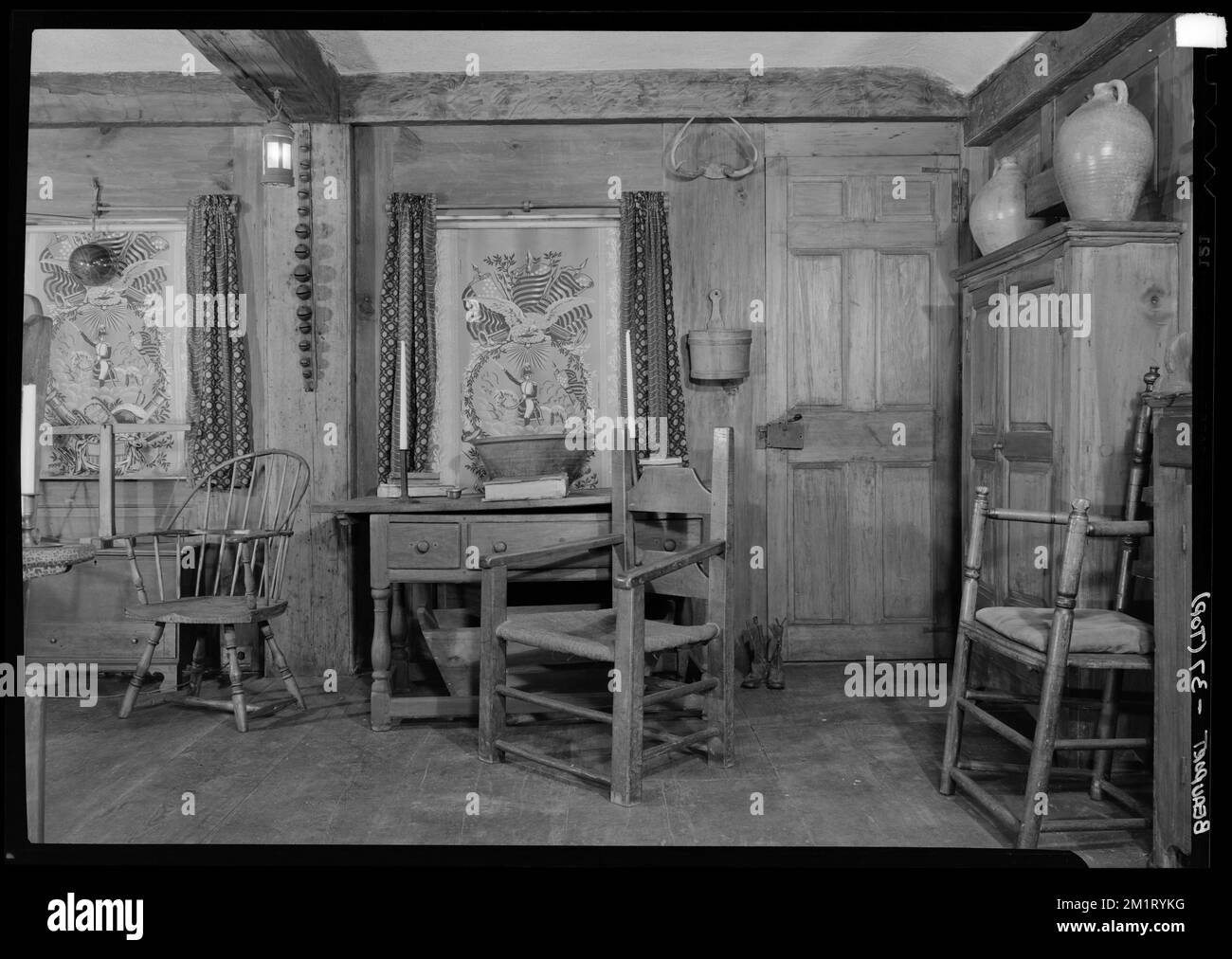 Beauport, Pembroke Room , Architectural elements, Interiors. Samuel ...