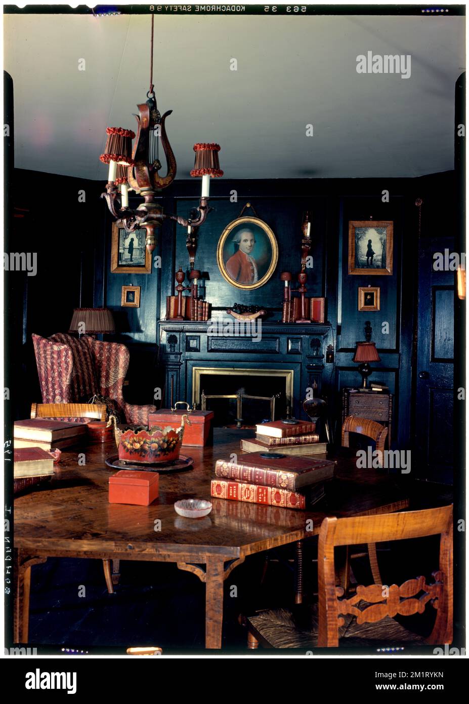 Beauport, Octagon room , Architectural elements, Rooms & spaces. Samuel ...