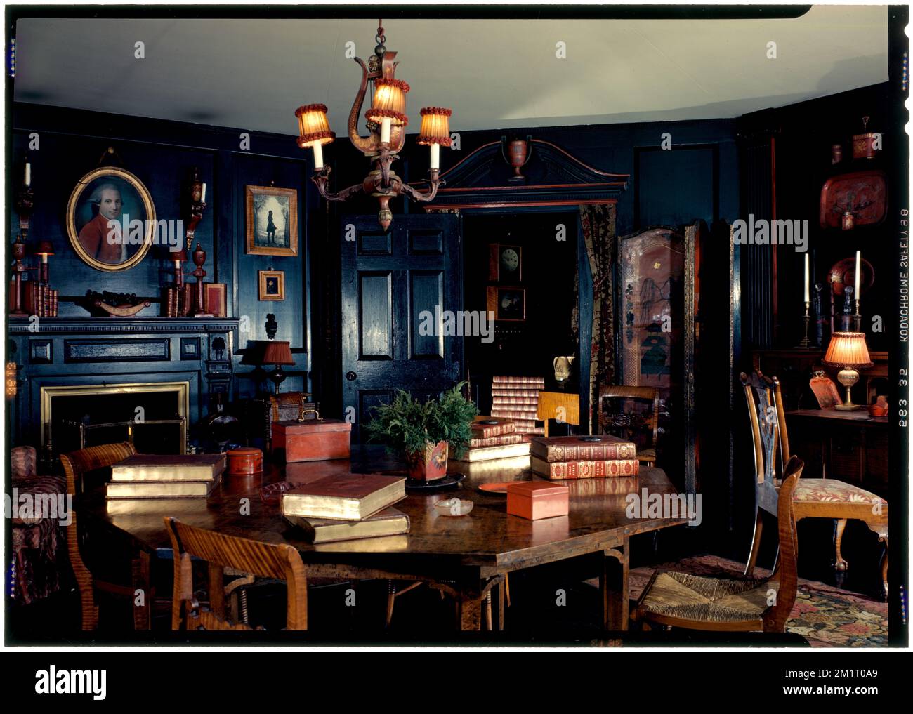 Beauport, Octagon room, interior , Architectural elements, Rooms ...