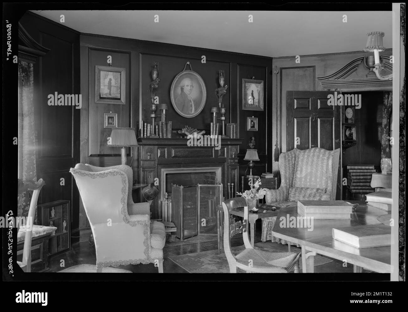 Beauport, Sleeper-McCann House, Octagon Room , Architectural elements ...