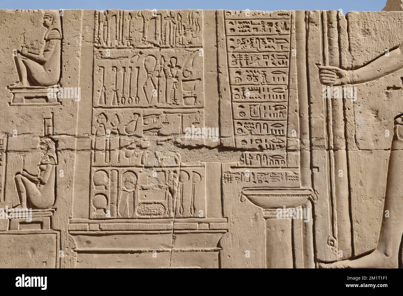 The Temple of Haroeris and Sobek at Kom Ombo in the Nile Valley, Upper ...