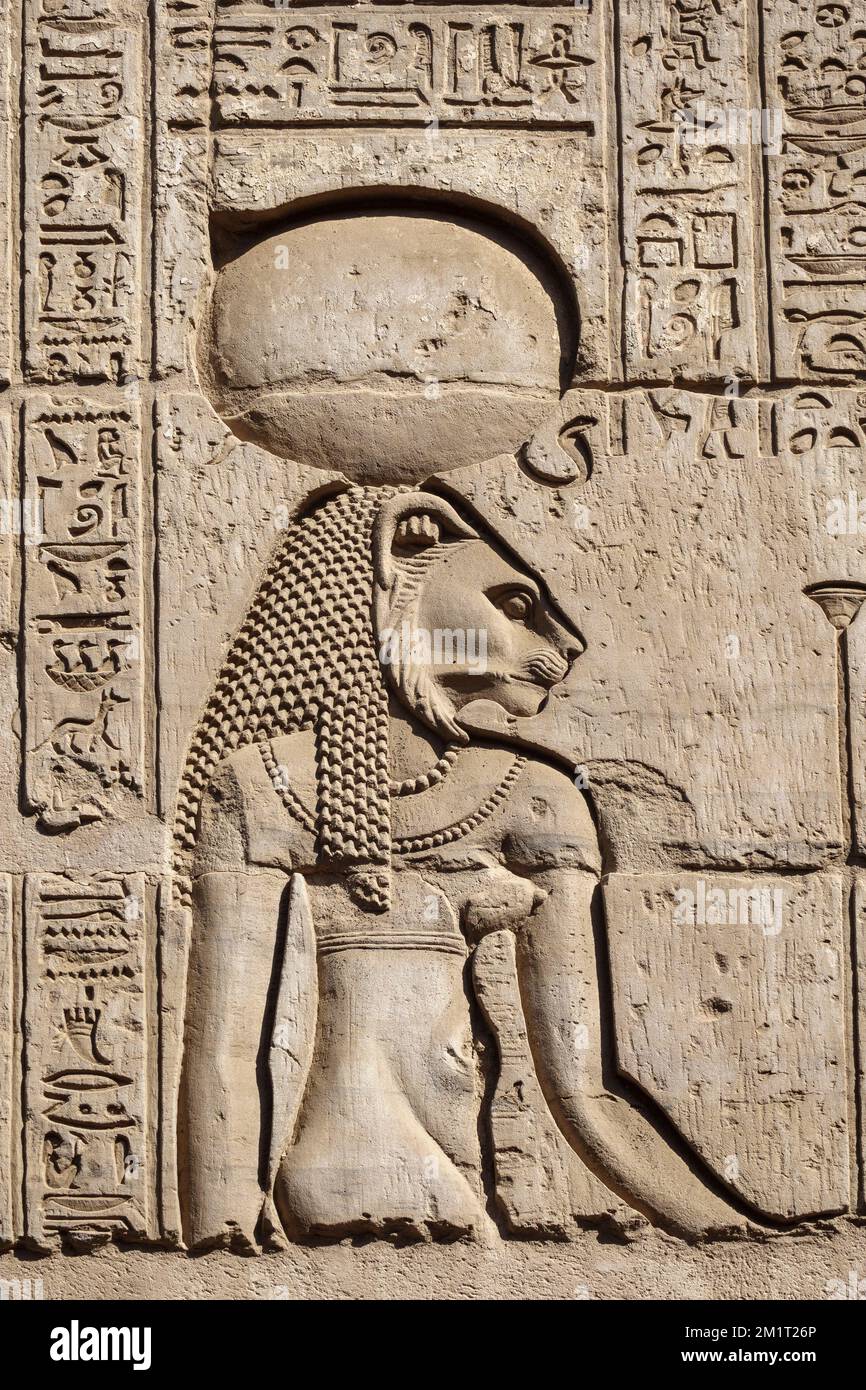 The Temple of Haroeris and Sobek at Kom Ombo in the Nile Valley, Upper ...