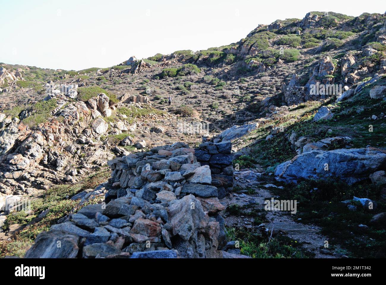 The coast between Rena Maiore and La Niculina Stock Photo - Alamy
