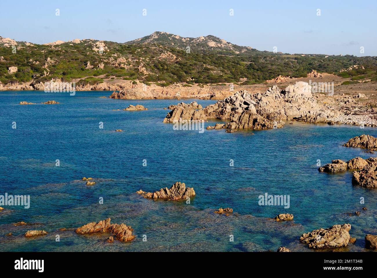 The coast between Rena Maiore and La Niculina Stock Photo - Alamy