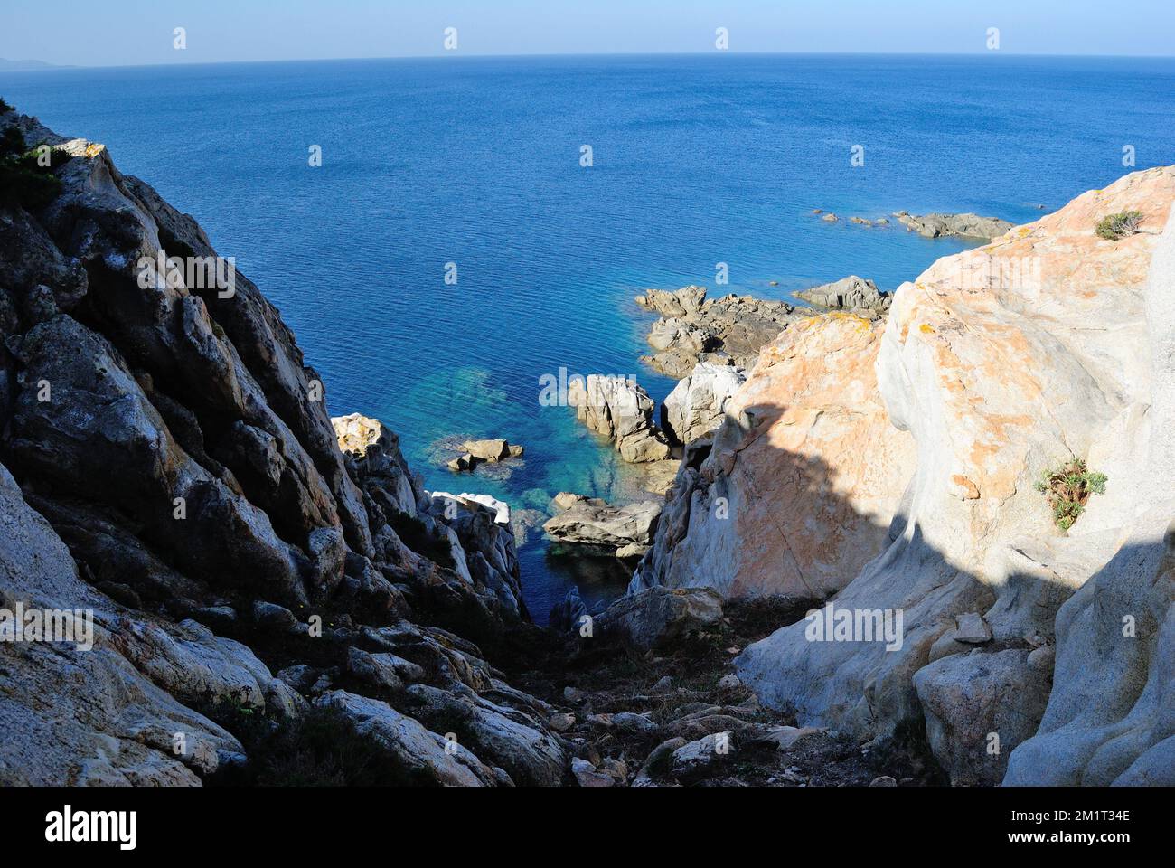 The coast between Rena Maiore and La Niculina Stock Photo - Alamy