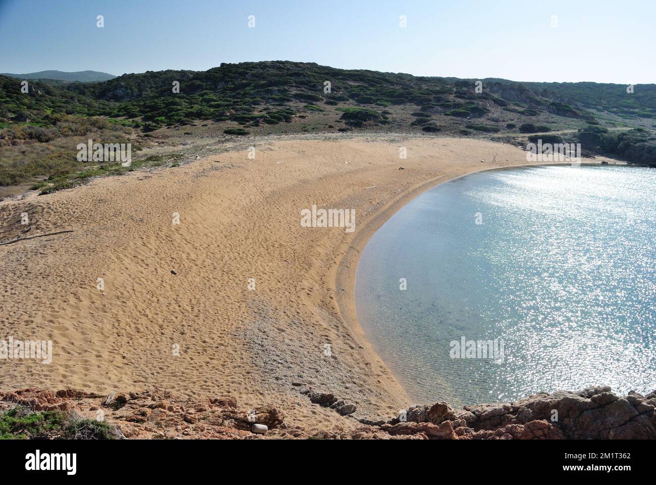 The beach of La Niculina Stock Photo - Alamy