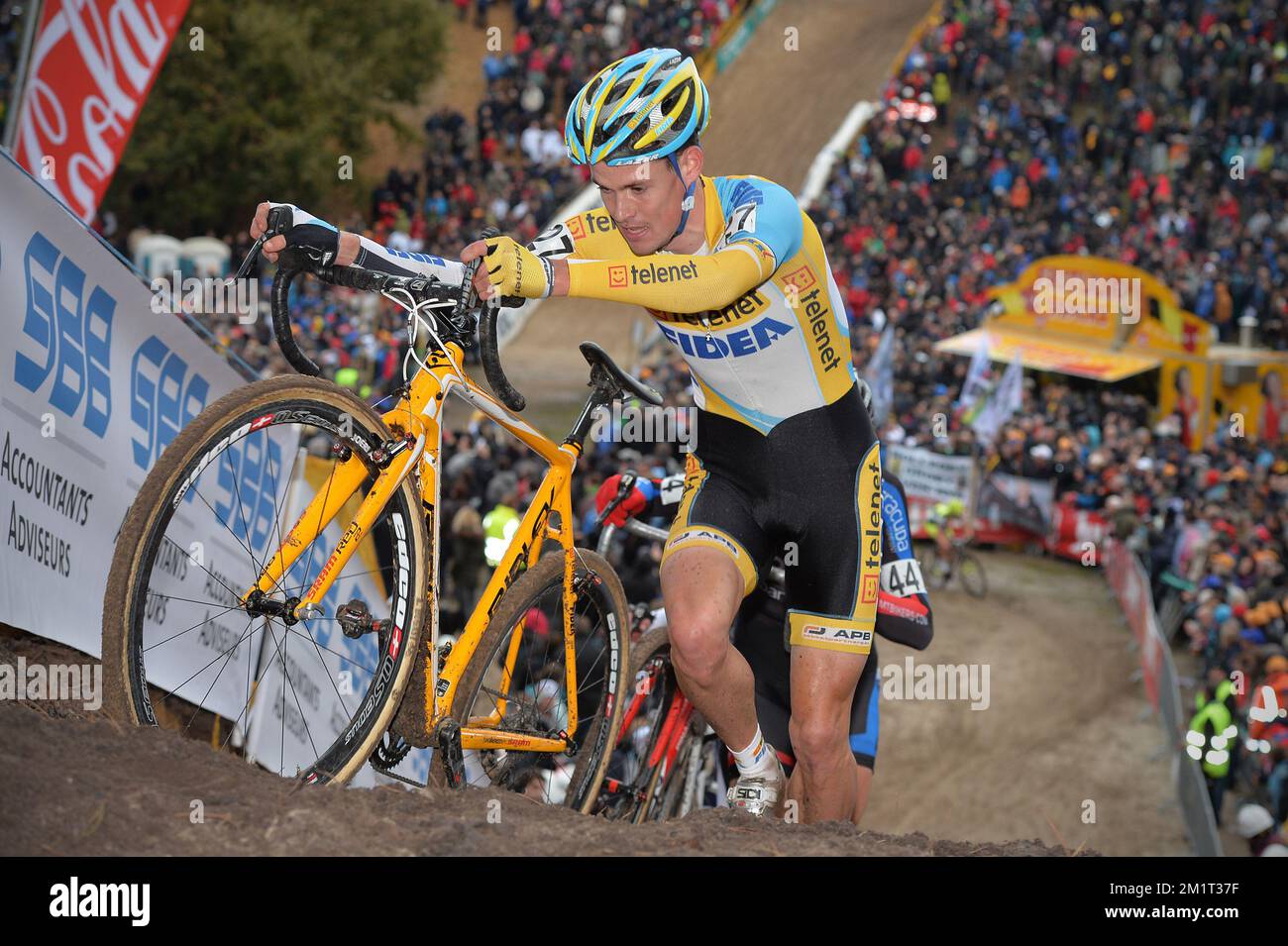 20131103 - ZONHOVEN, BELGIUM: Belgian Joeri Adams in action during the ...