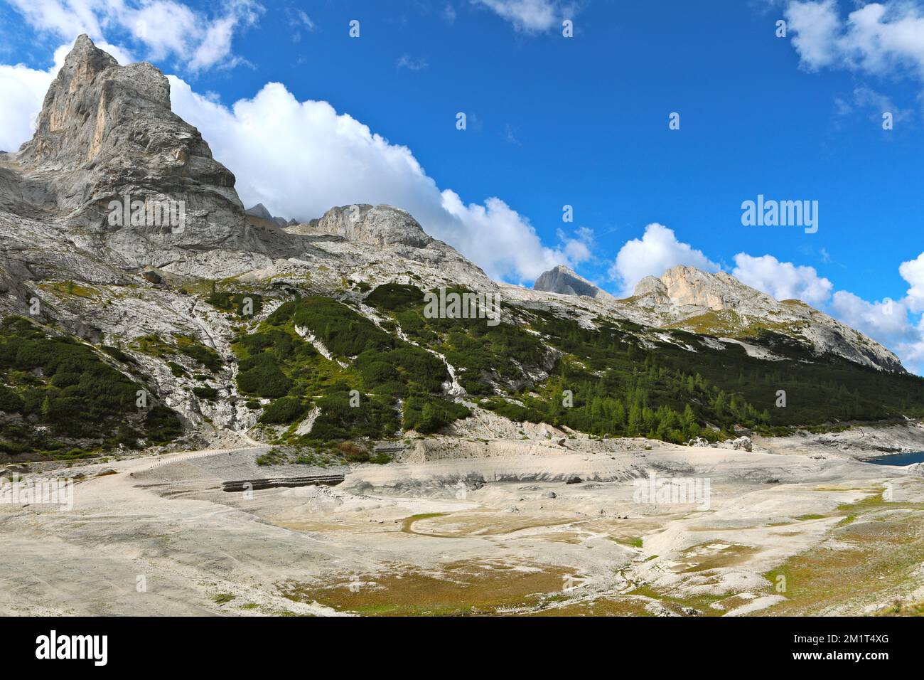 landscape of the italian alps, Cortina d'Ampezzo Stock Photo - Alamy