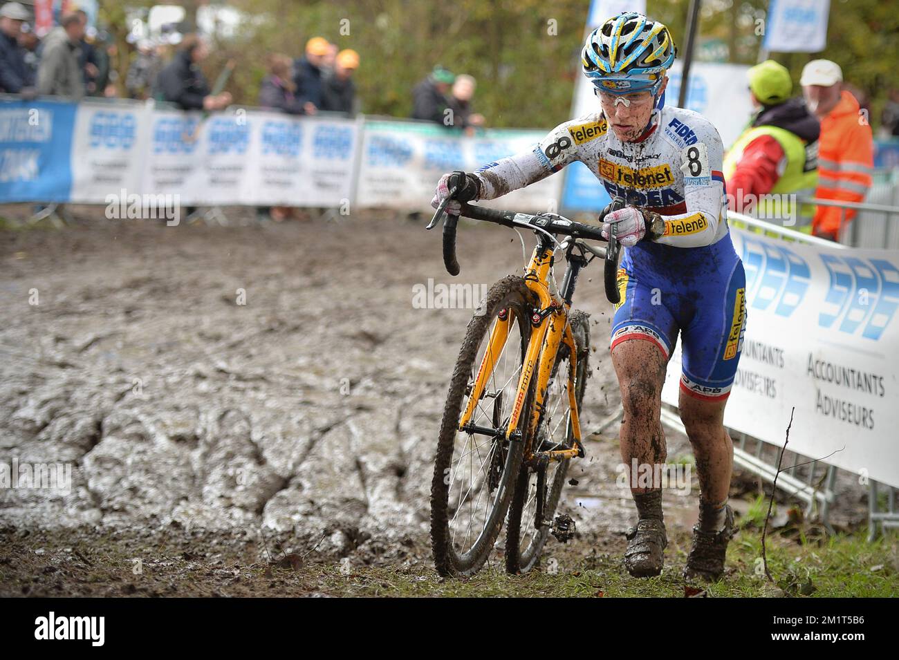 20131110 - HAMME, BELGIUM: Czech Pavla Havlikova in action during the ...