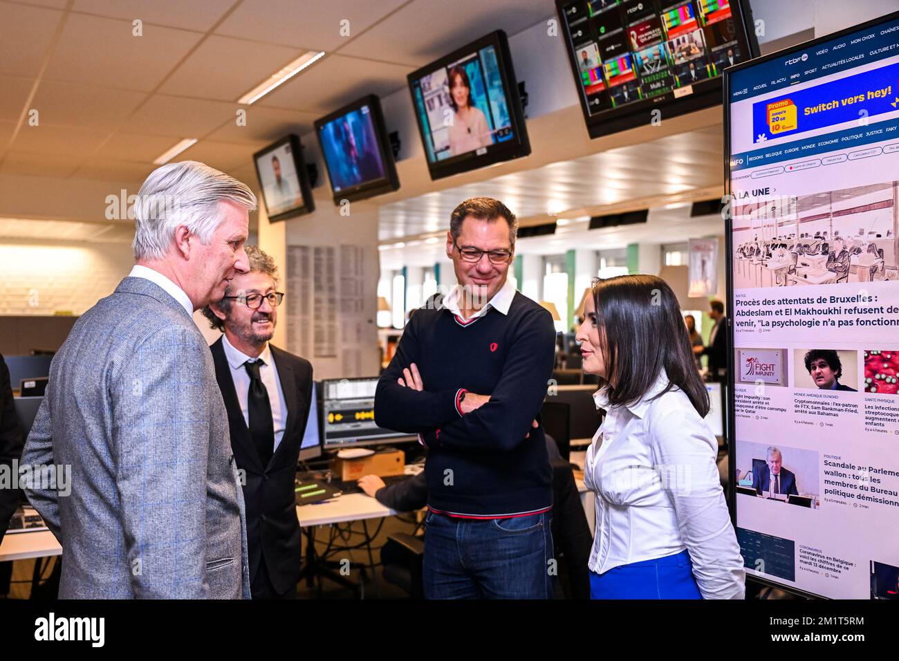 King Philippe - Filip of Belgium pictured during a royal visit to the ...