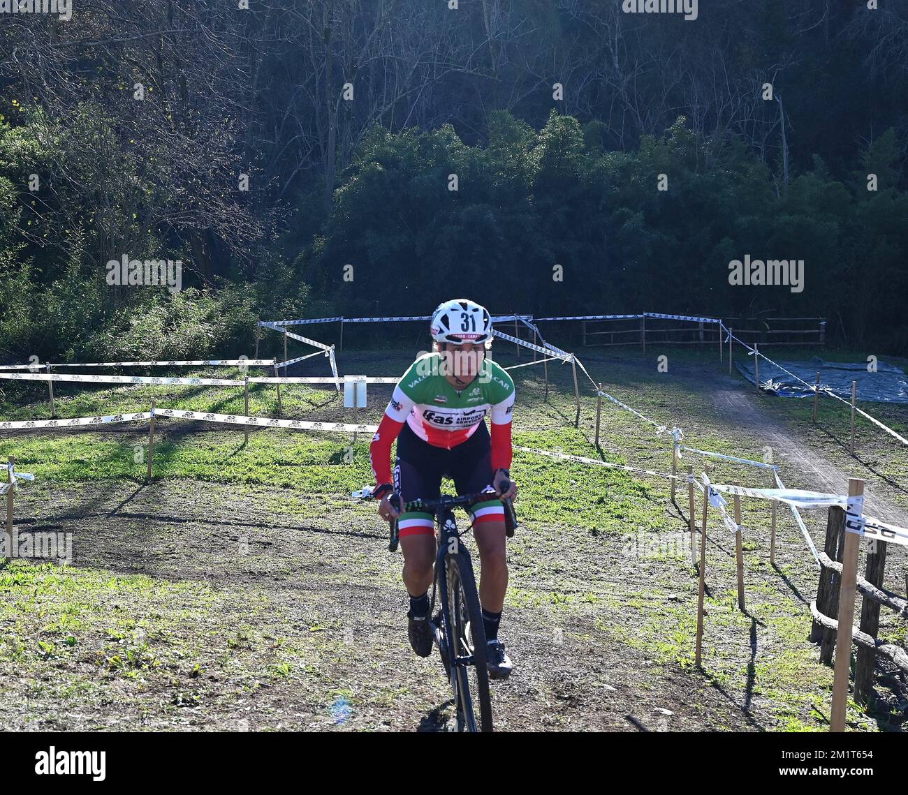Calvari (Italy) November 26-2022 Fontanabuona cyclo-cross grand prix ...