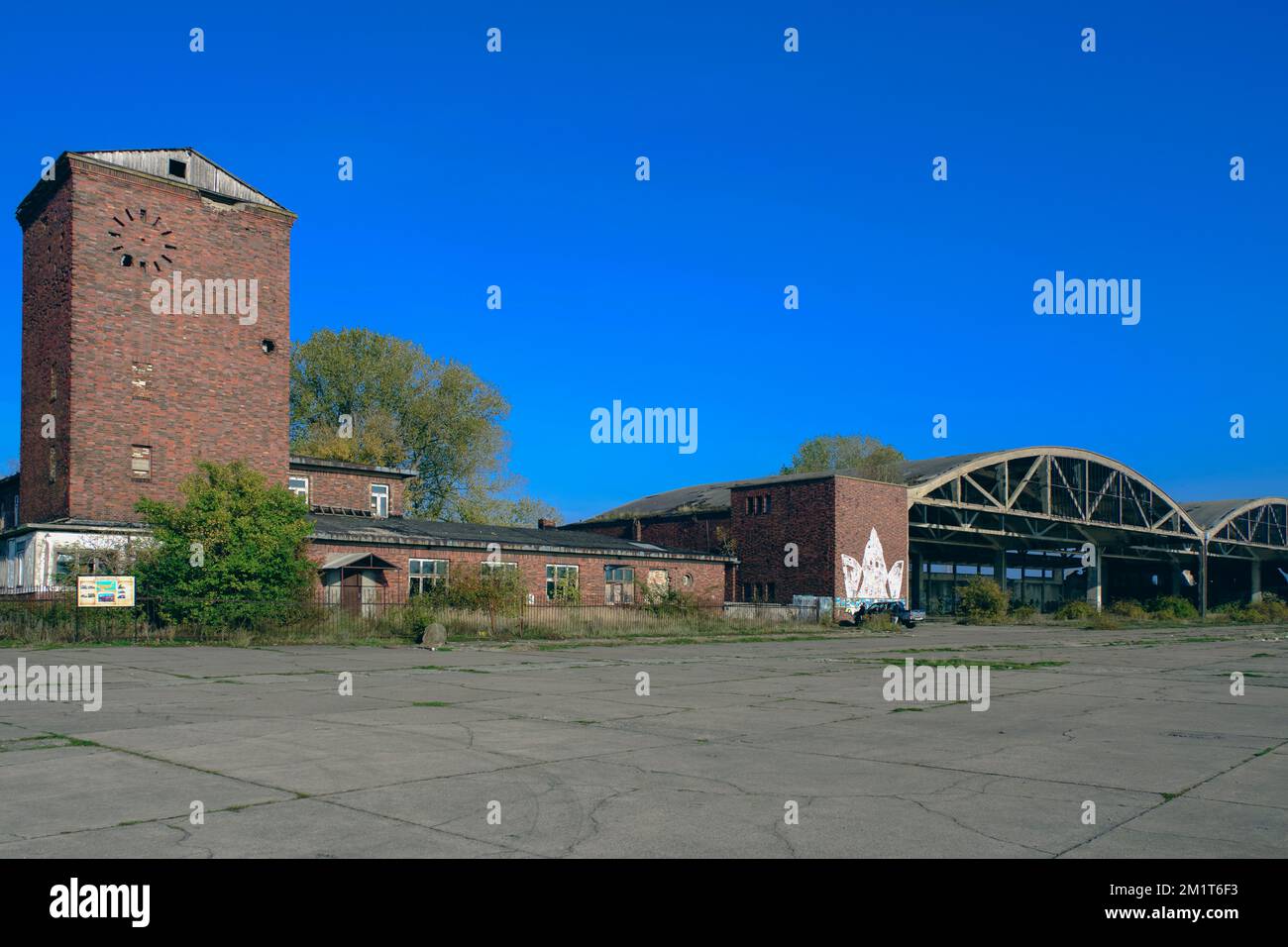 Baltiysk, Russia, October 28, 2022.Former military airfield Baltic ...