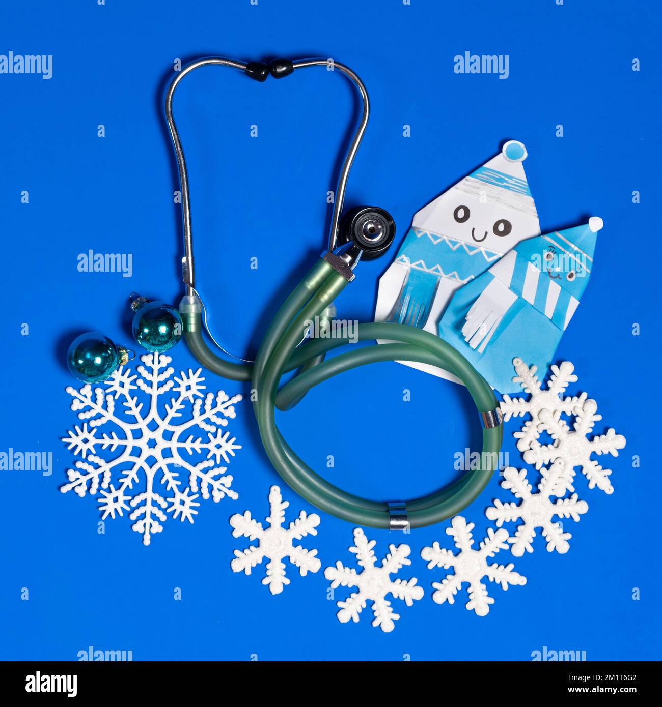 Medical stethoscope winter hi-res stock photography and images - Alamy
