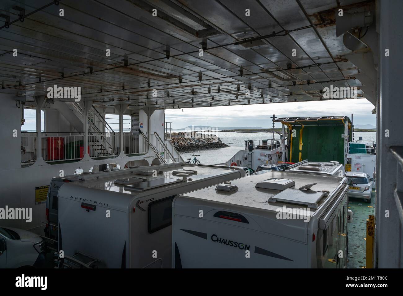Calmac ferry berneray a harris hi-res stock photography and images - Alamy