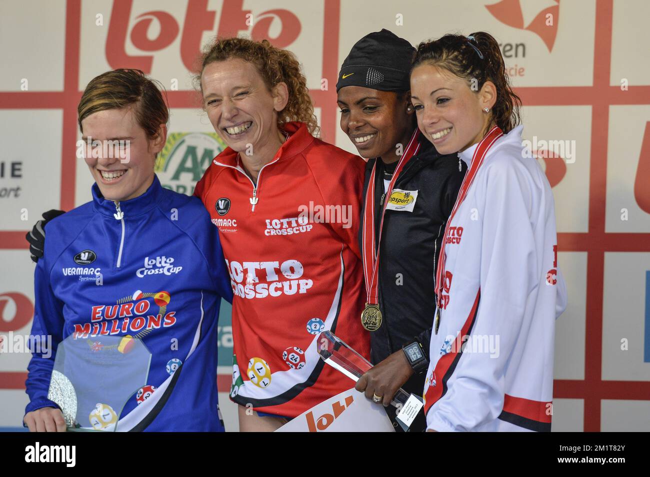 20131124 - ROESELARE, BELGIUM: Belgian Hanna Vandenbussche, Belgian ...