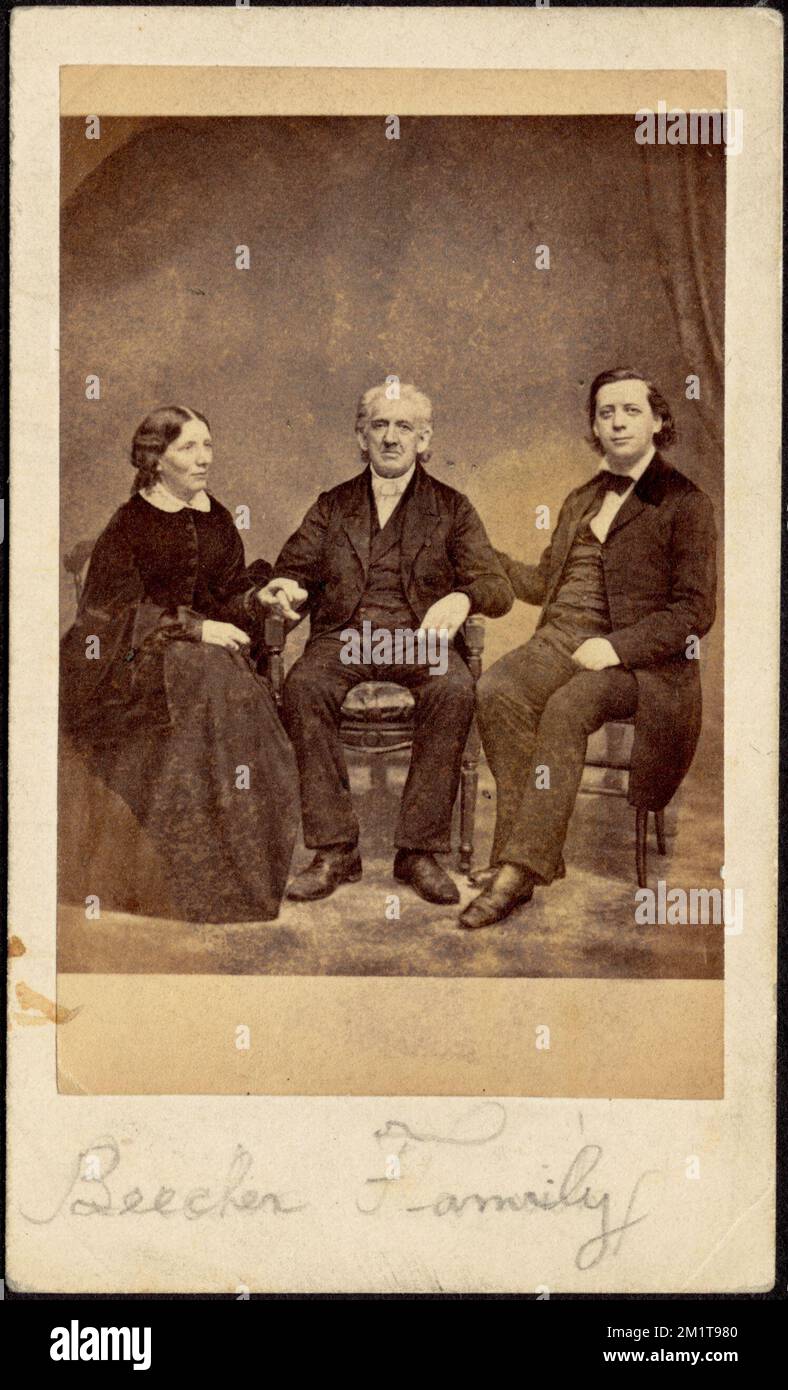 Harriet beecher stowe family hi-res stock photography and images - Alamy