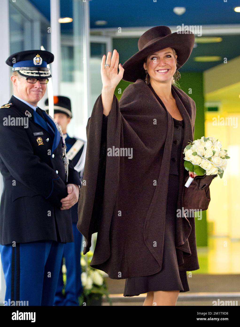 BADHOEVEDORP- NETHERLANDS 26-11-2013 Queen maxima opens the Queen ...