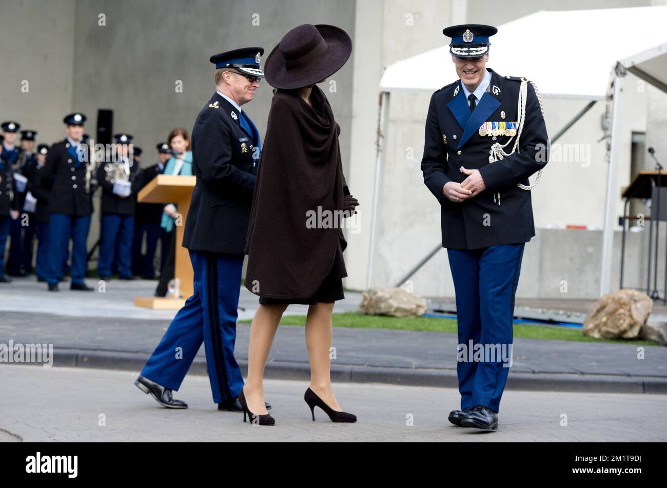 BADHOEVEDORP- NETHERLANDS 26-11-2013 Queen maxima opens the Queen ...