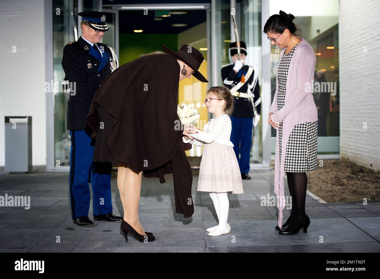 BADHOEVEDORP- NETHERLANDS 26-11-2013 Queen maxima opens the Queen ...