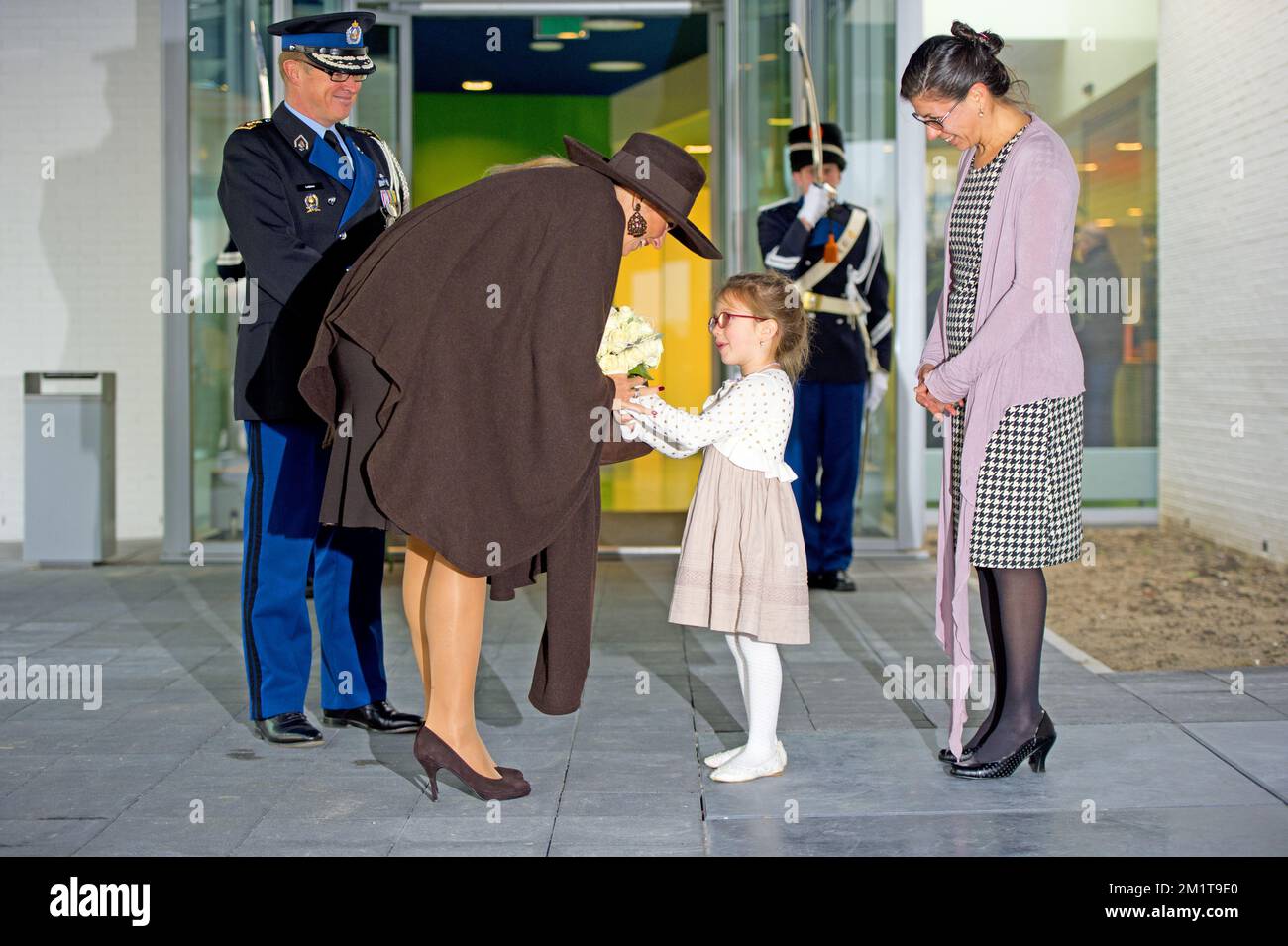BADHOEVEDORP- NETHERLANDS 26-11-2013 Queen maxima opens the Queen ...