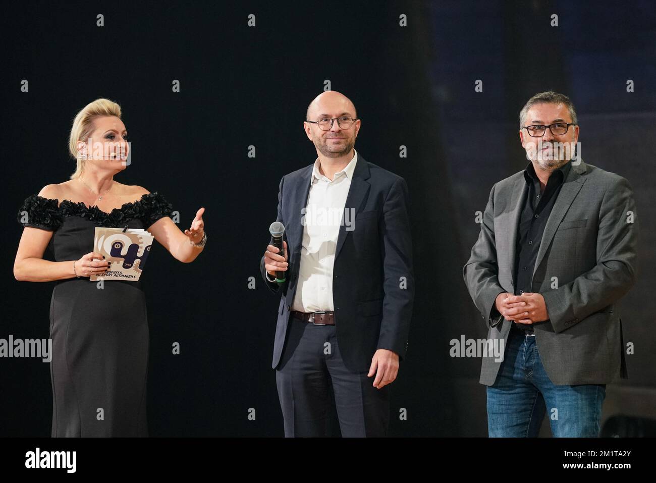 LONGY Guenaelle, DUBOIS Pierre and CALVET Fabien during Les Trophées du ...