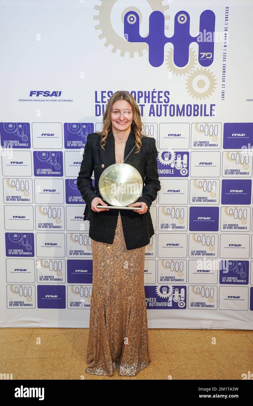 Doriane Pin during Les Trophées du Sport Automobile 2022 at the Maison ...